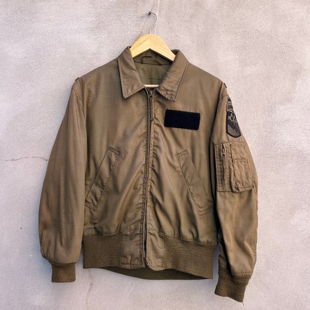 80s Us Military Tanker Jacket - Gem